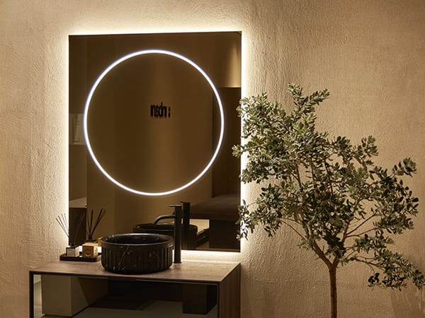 ALO ROUND Mirror By INBANI