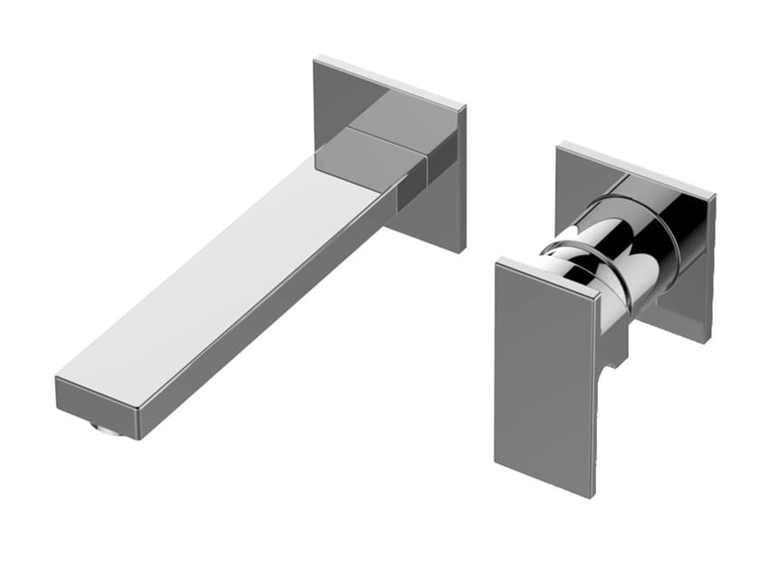 INCANTO 2 hole wall-mounted washbasin mixer By GRAFF