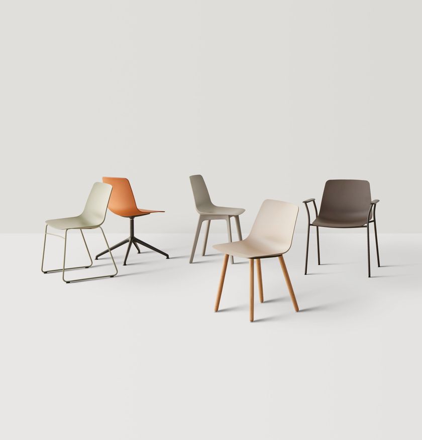 VARYA XL Stackable fabric chair By INCLASS | design Simon Pengelly