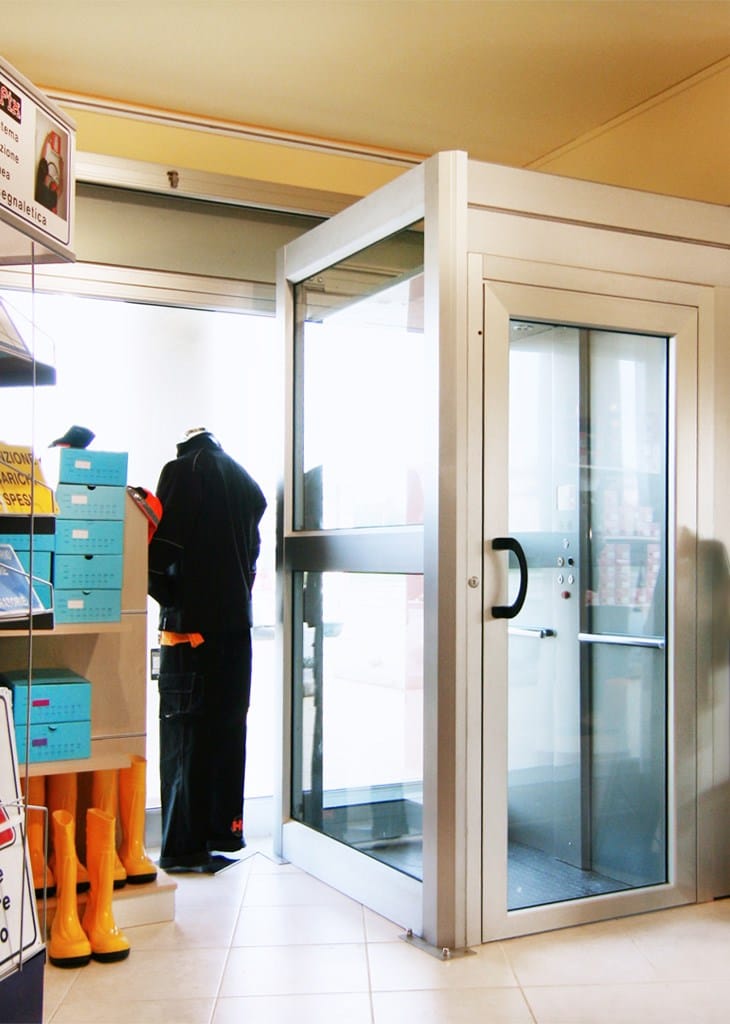 InDomo Small lifts for public environments By LIFTINGITALIA