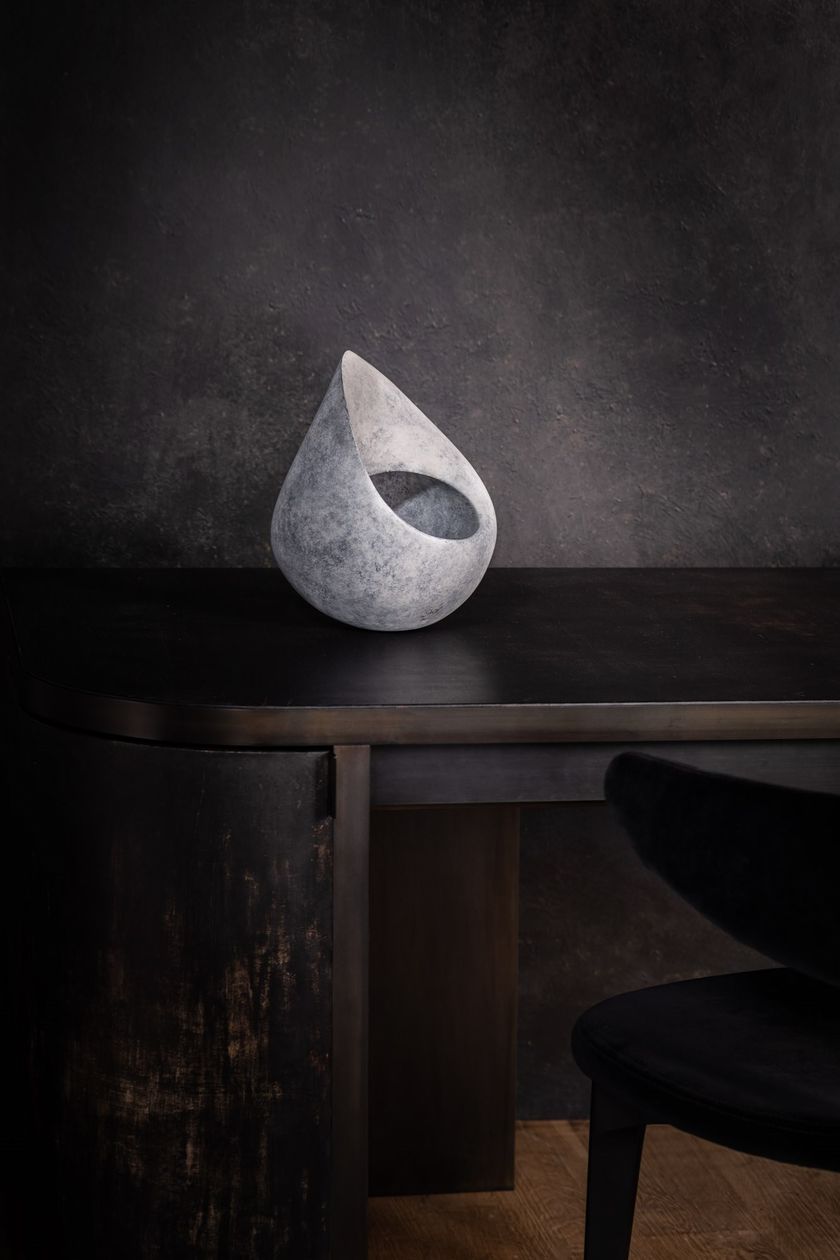 Bronze sculpture INFINITO NYMPH BLUE Bronzo Collection By Gardeco ...