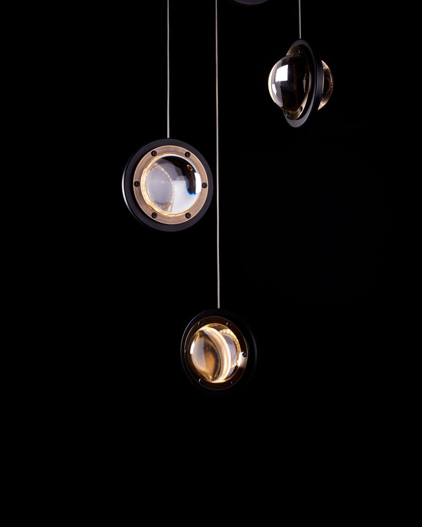 INFINITY 1519 | Pendant lamp By Karice Lighting design Maurice Laurent Dery