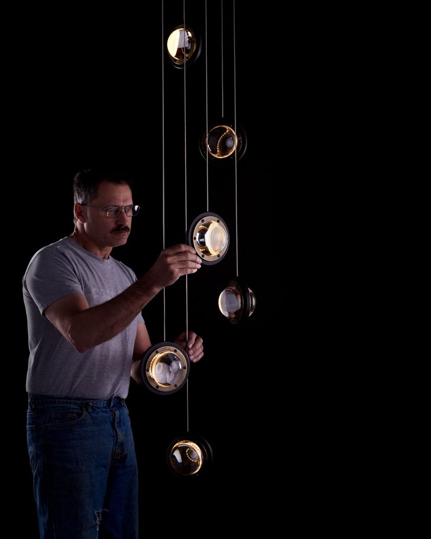 INFINITY 1519 | Pendant lamp By Karice Lighting design Maurice Laurent Dery
