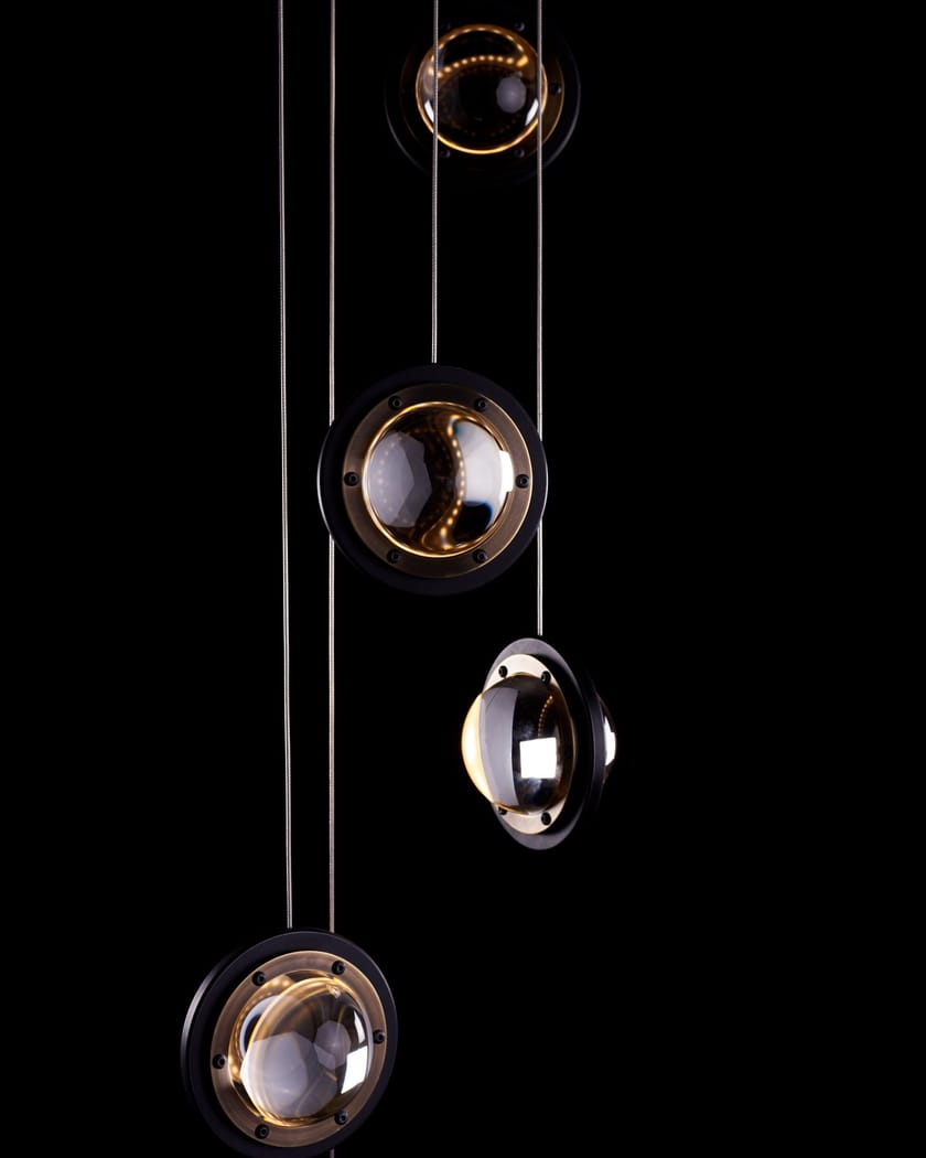 INFINITY 1519 | Pendant lamp By Karice Lighting design Maurice Laurent Dery