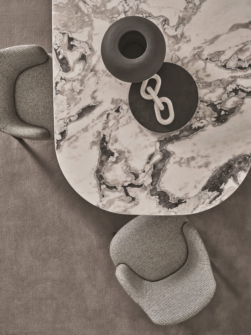 INFINITY | Solid wood table By Porada design Stefano Bigi