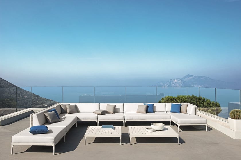 INFINITY | Modular garden sofa By Ethimo
