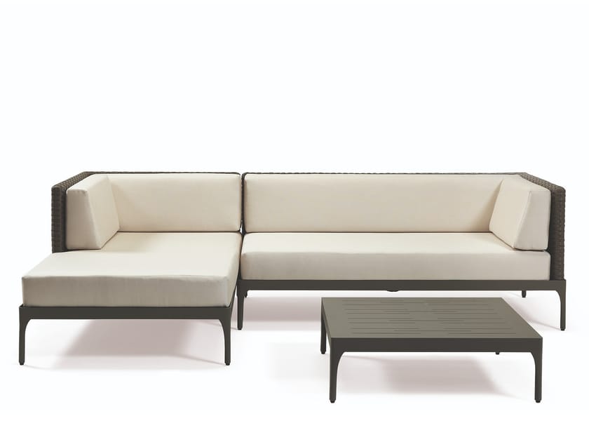 INFINITY | Table basse carrée By Ethimo