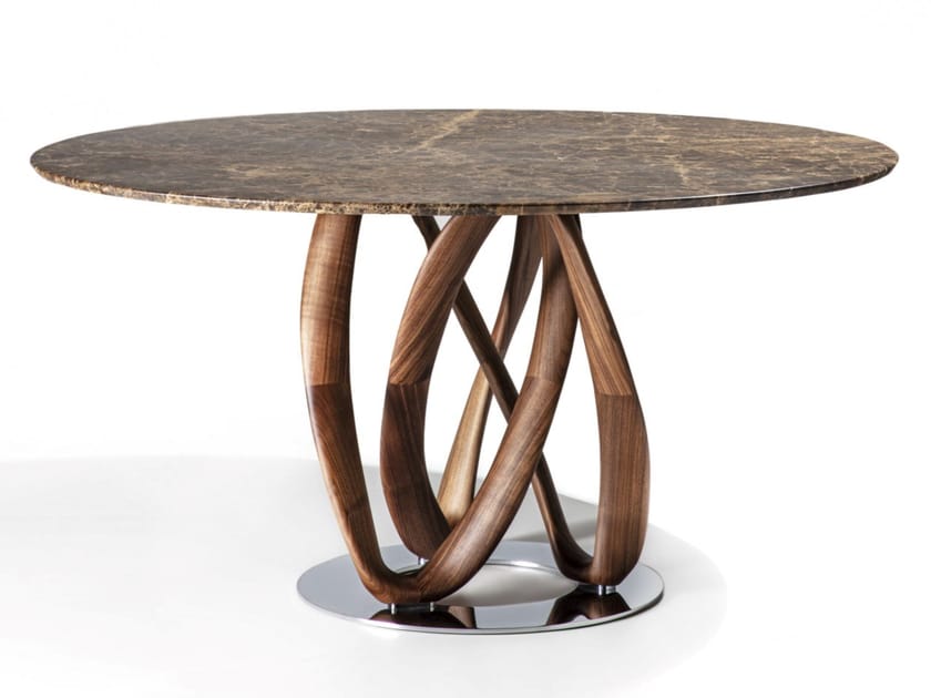 INFINTY Round marble table By Porada | design Stefano Bigi