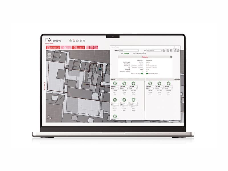 FA100 Aspirating smoke detector By INIM