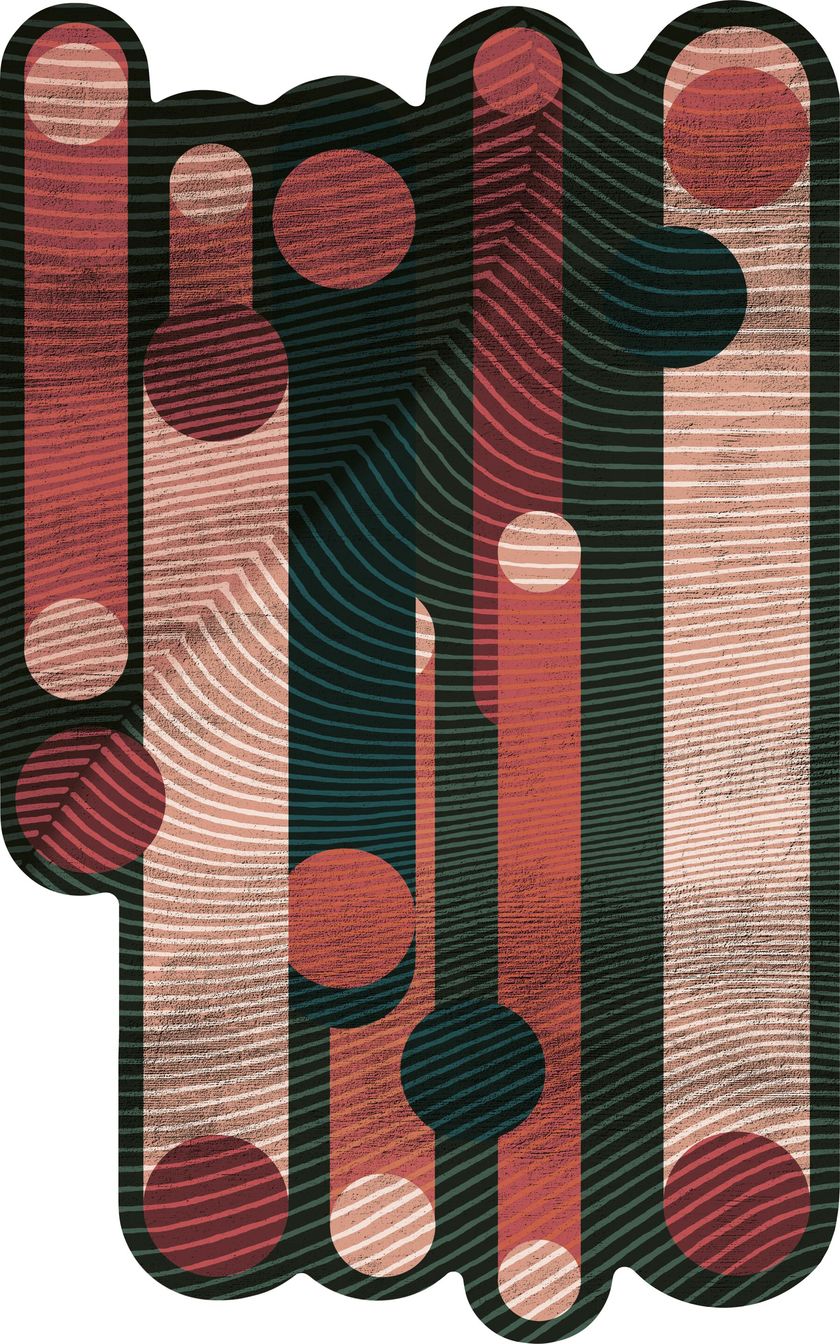 STAMPS Rug By INK.RUGS