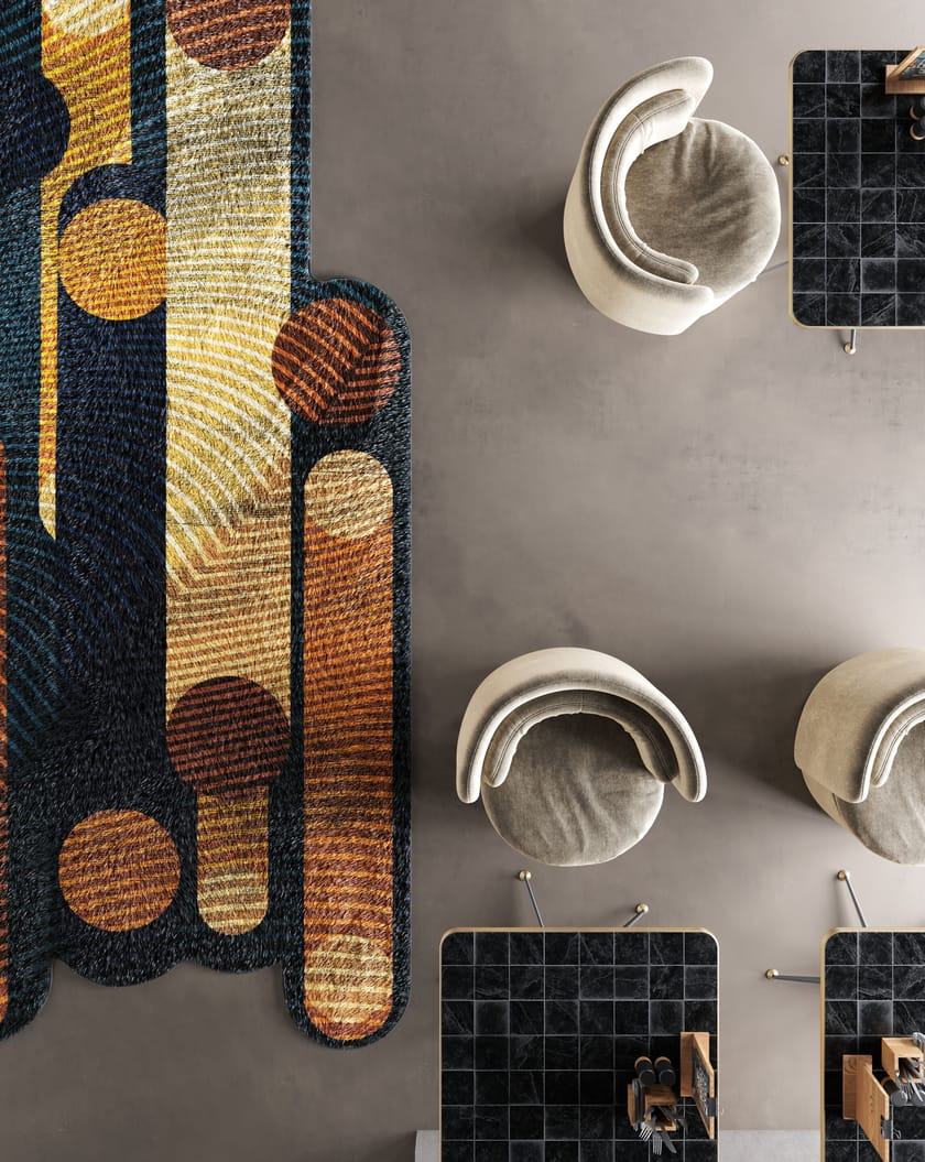 STAMPS Rug By INK.RUGS