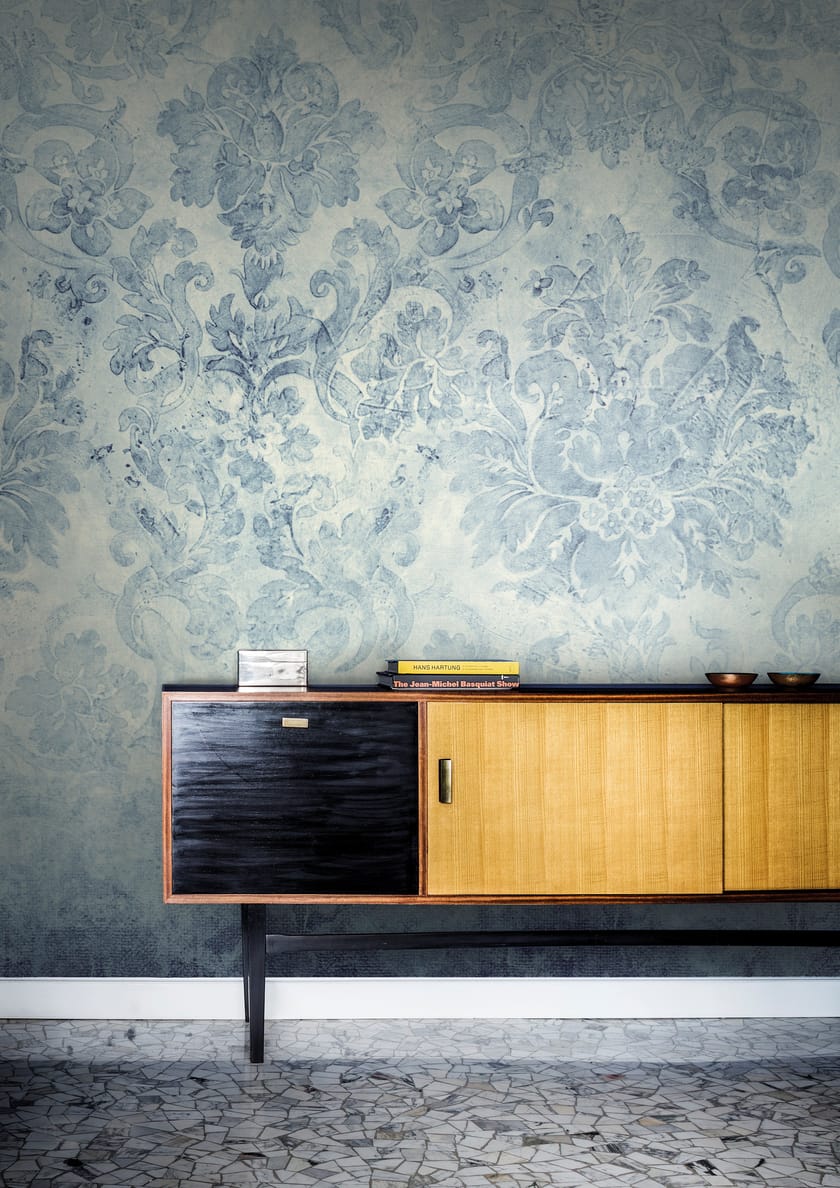 Panoramic wallpaper with floral pattern INLAY 2018 Wall in Love Again ...