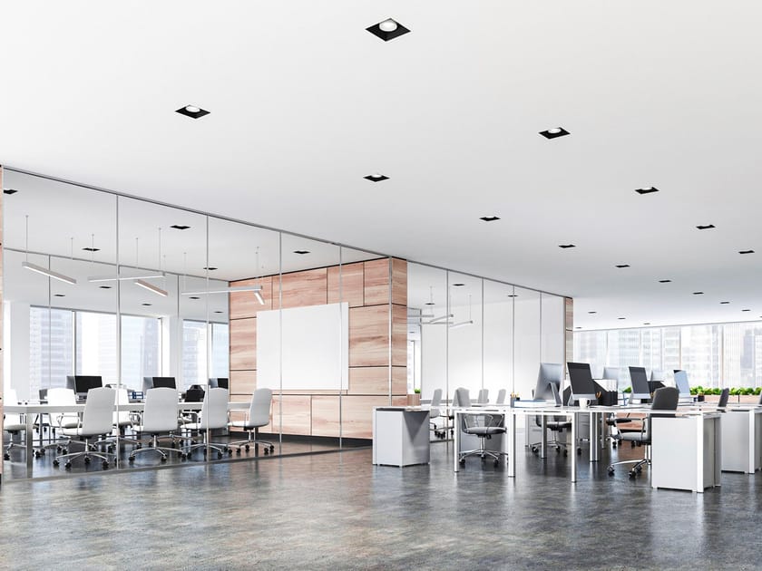 Sound absorbing ceiling panels INN ACOUSTIC By IsolDesign