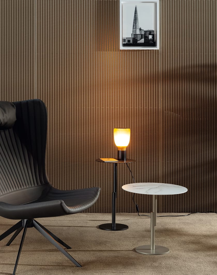 Round side table INNESTI By Bonaldo design Paolo Grasselli