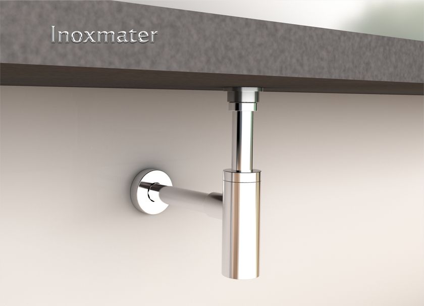 INOX MATER Washbasin stainless steel siphon By Bonomini
