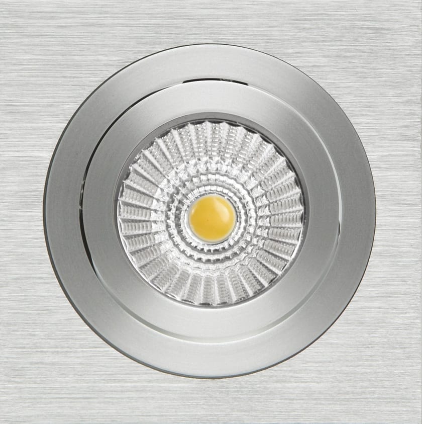 INOX S | Square spotlight LED square aluminium spotlight By Nexia