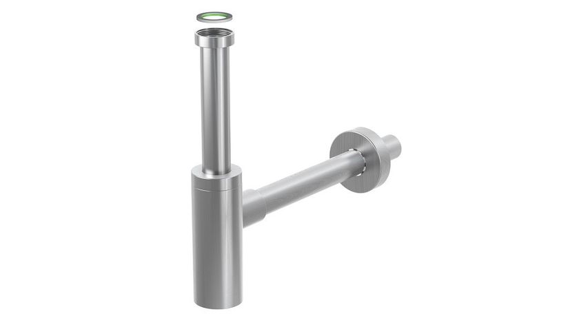 INOXMATER Washbasin stainless steel siphon By Bonomini | design Ennio ...