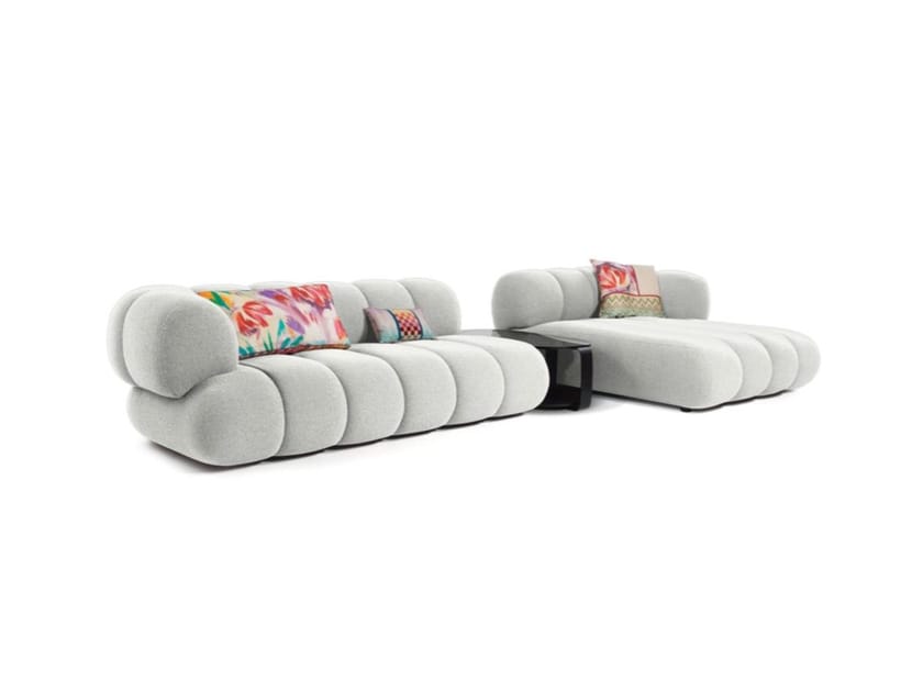 INTERMADE Modular fabric sofa By Roche Bobois | design Maurizio Manzoni