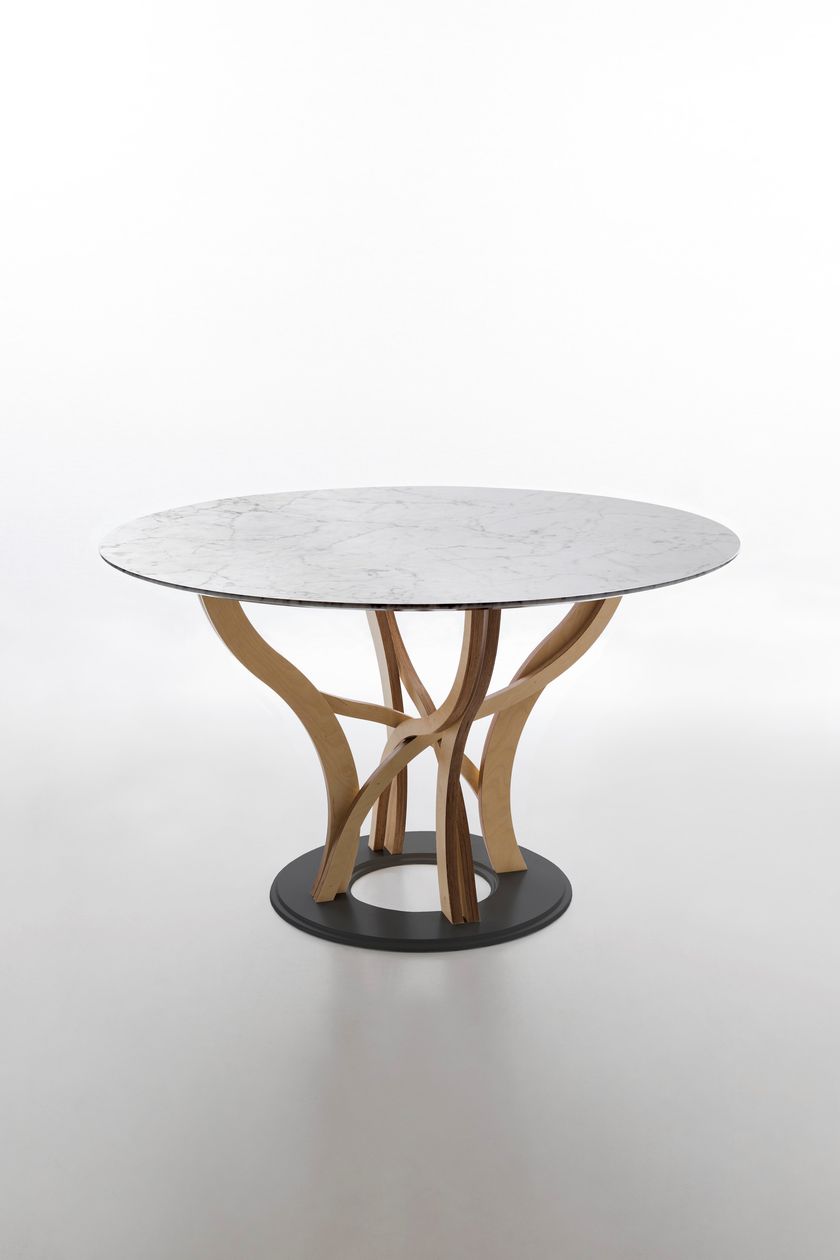 FORME Table ronde en marbre By Matrix International | design Paolo ...