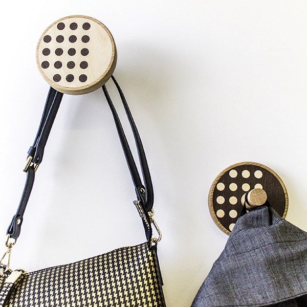 INVERSO POINT WARM Coat rack By LIGNIS®