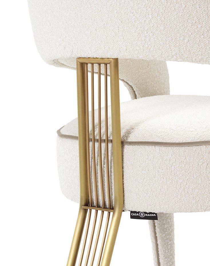 INVICTA II | Open back chair Fabric chair with armrests open back By ...