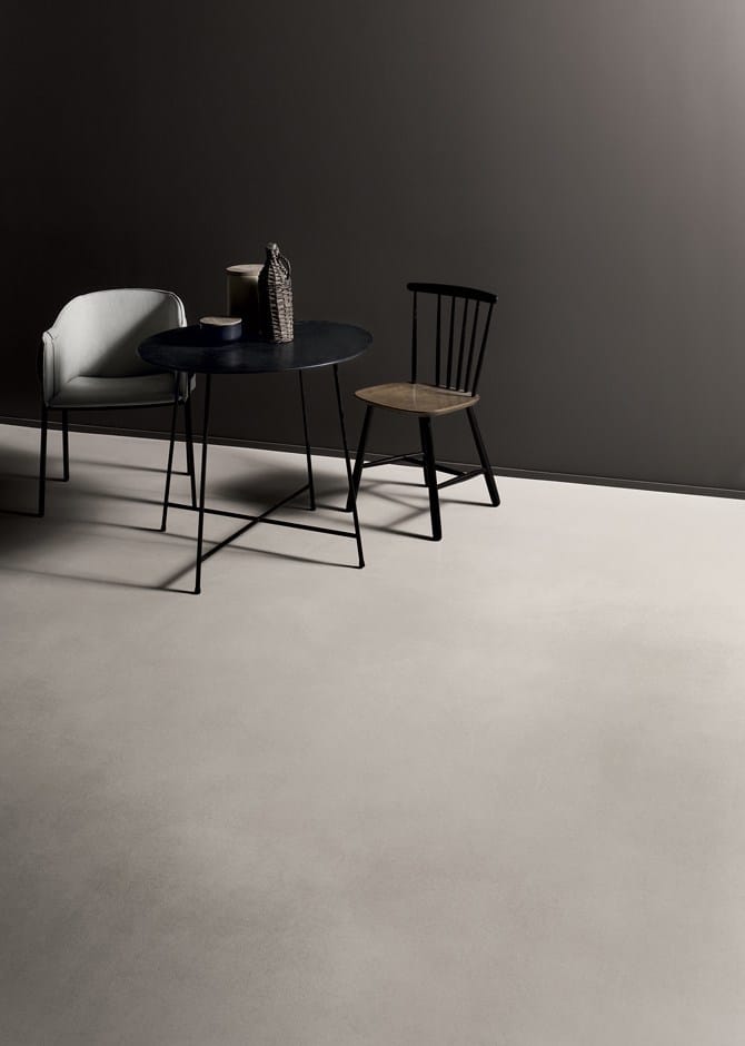 Wooden Skirting board INVISIBILE (I) By Kerakoll design Piero Lissoni