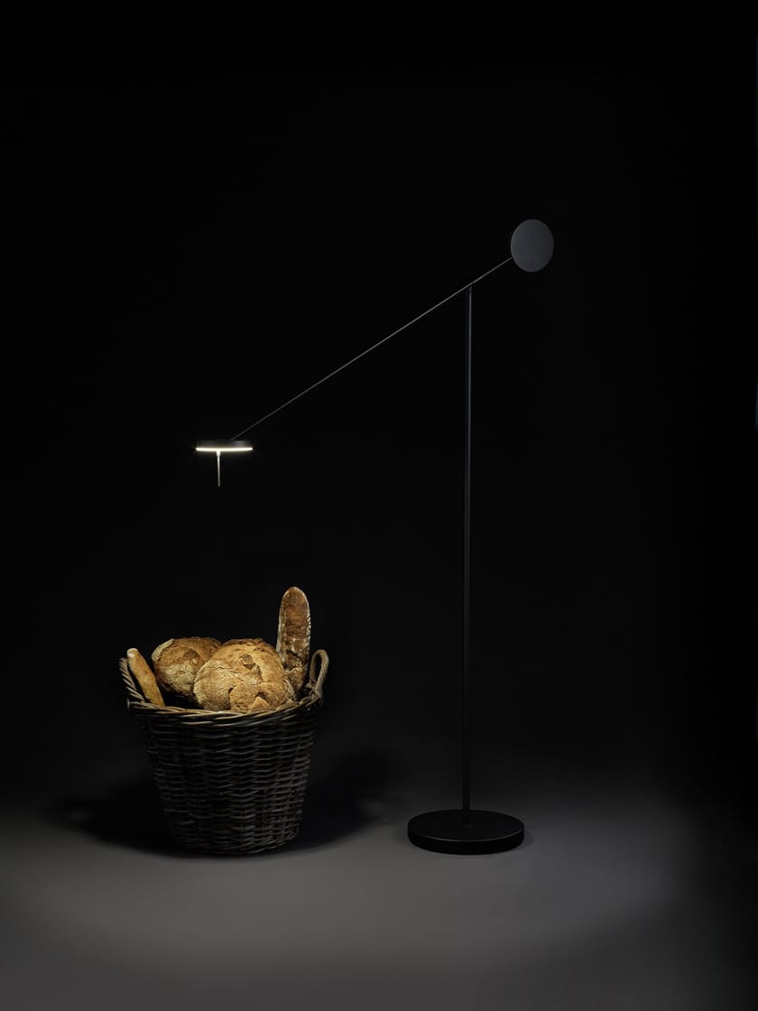 INVISIBLE LED adjustable steel floor lamp By LedsC4 | design Francesc ...