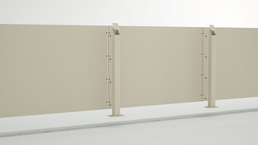 INVISIBLE WALL & GATE Garage door By DE NARDI | design Basaglia Rota Nodari