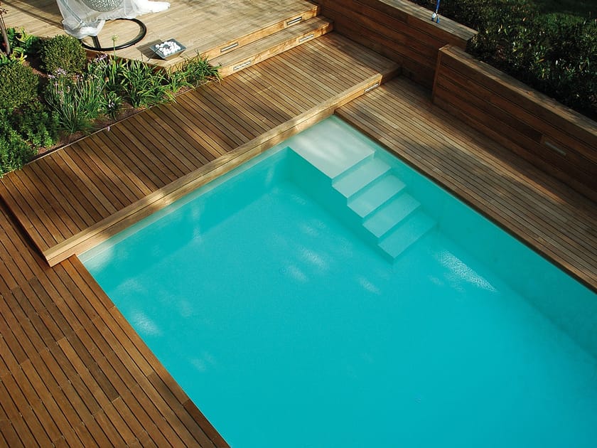 Soalho exterior de madeira IPÈ By Ravaioli Legnami