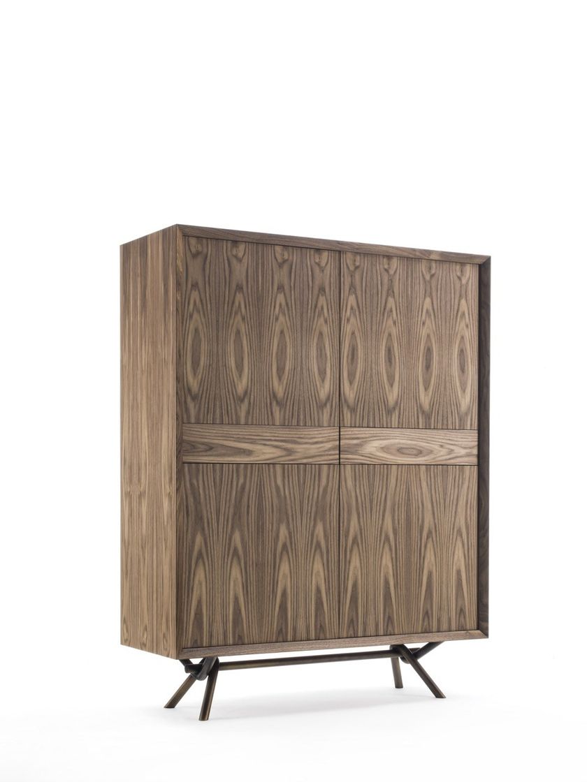 Highboard with doors with drawers IRON HIGH Iron Collection By Riva ...