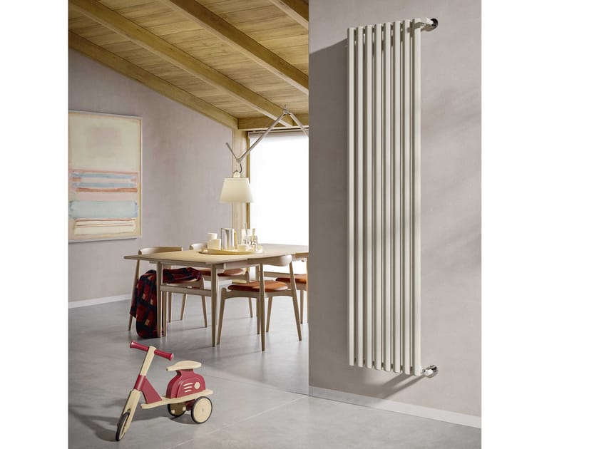 ELLIPSIS_V VERTICAL Steel decorative radiator By IRSAP