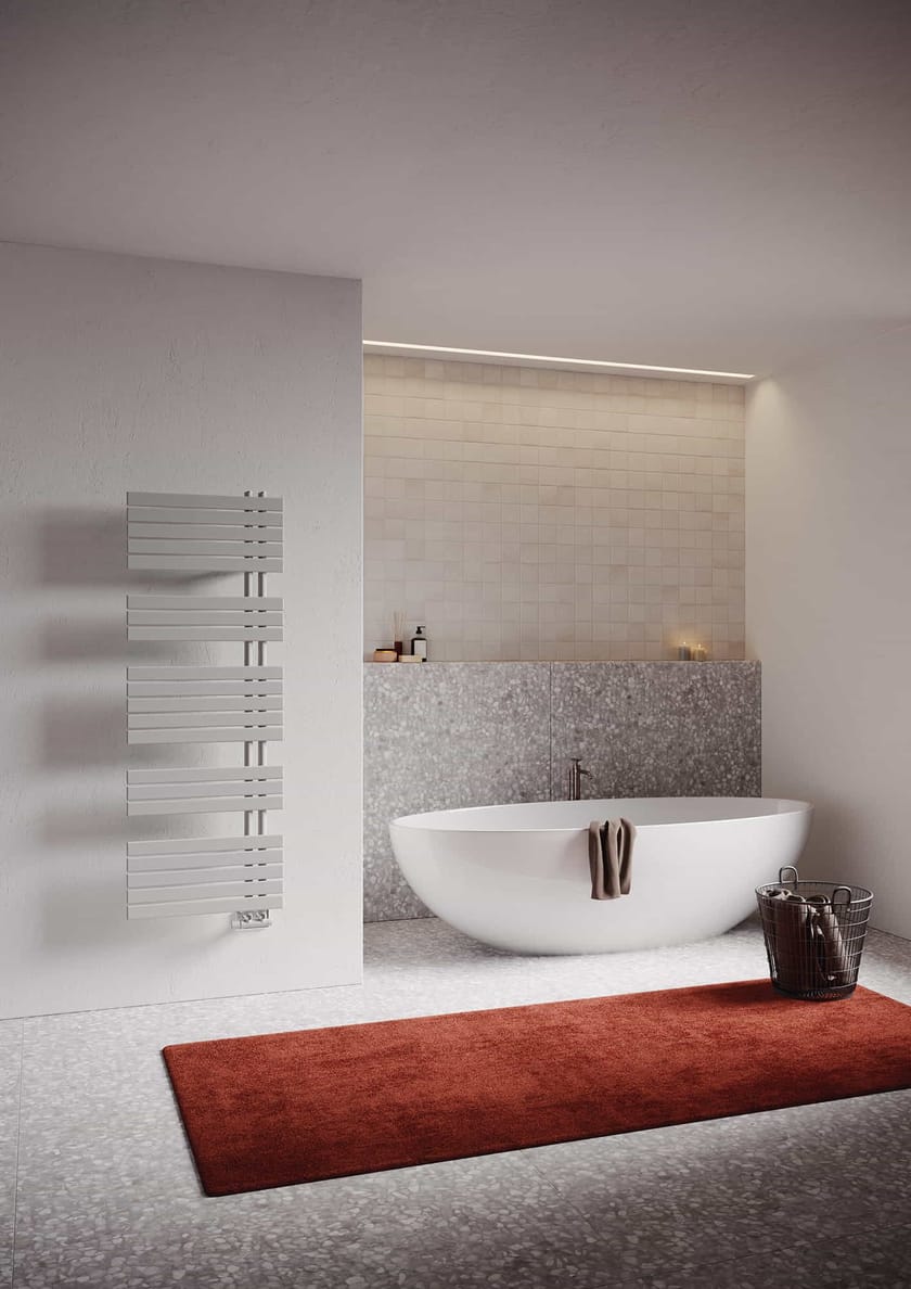 Radiatore da bagno in acciaio a parete SOUL_S - IRSAP - Edilportale