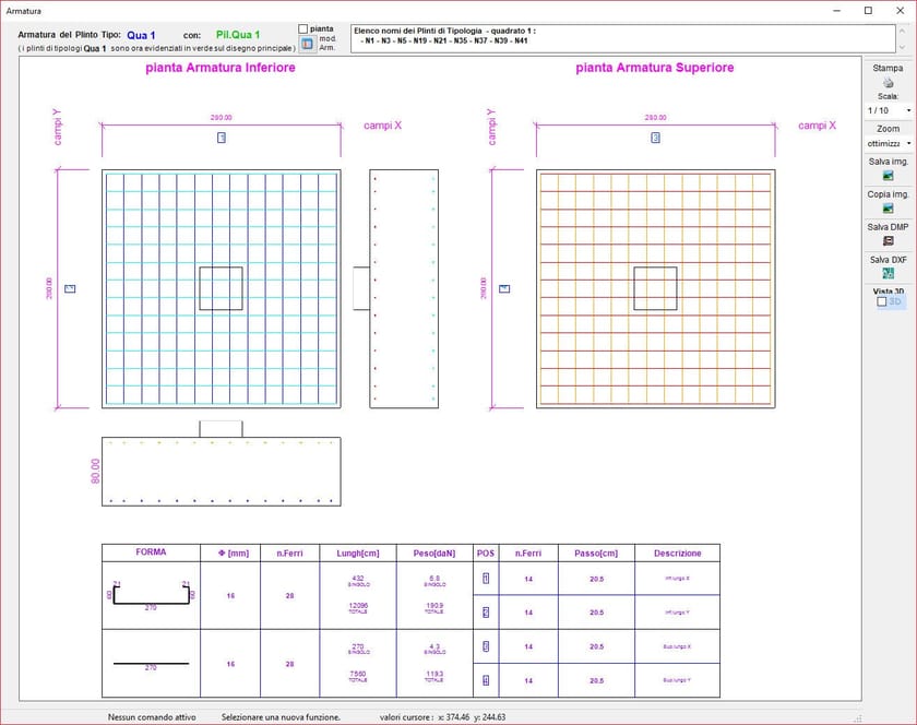 Foundation calculation (plinth, slab, ground beam) IS PLINTI By CDM Dolmen