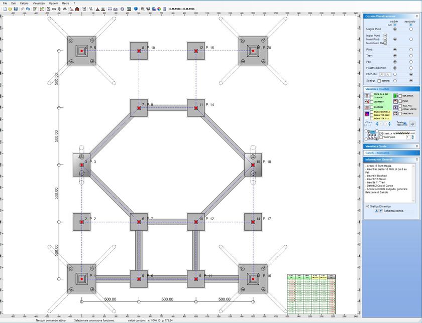 Software per analisi di fondazioni superficiali IS PLINTI - CDM Dolmen
