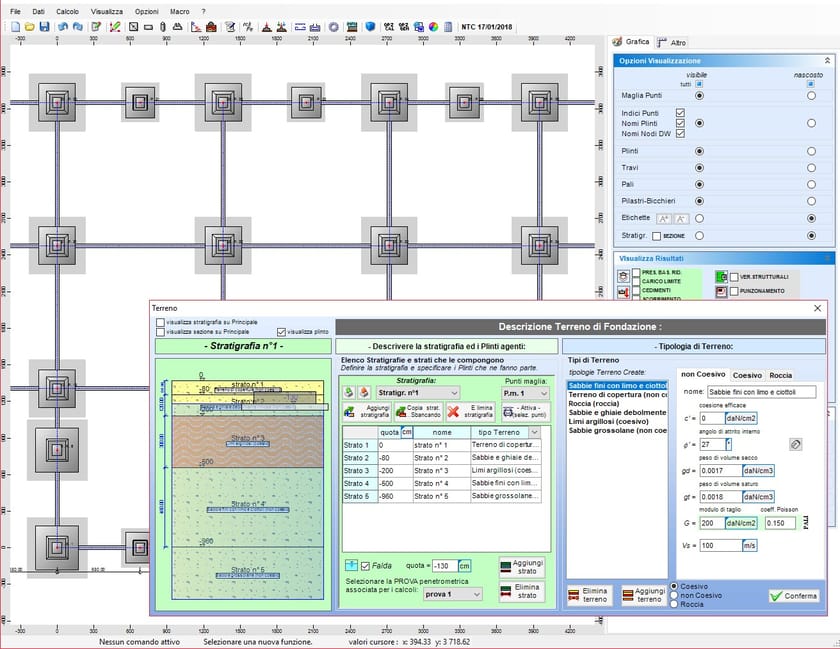 Calcul de fondation (semelle, radier, poutre continue) IS PLINTI By CDM ...