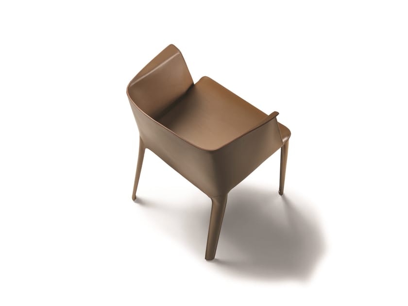 ISABEL | Chair with armrests By Flexform design Carlo Colombo