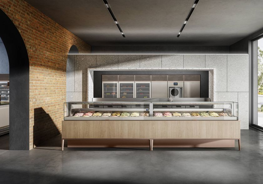 PENTAGRAM DISPLAY Refrigerated display cabinet By ISA