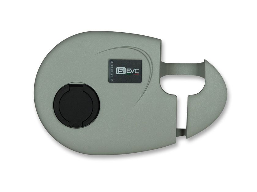 Colonnina di ricarica elettrica per auto ISI-EVC P By ISIEVC