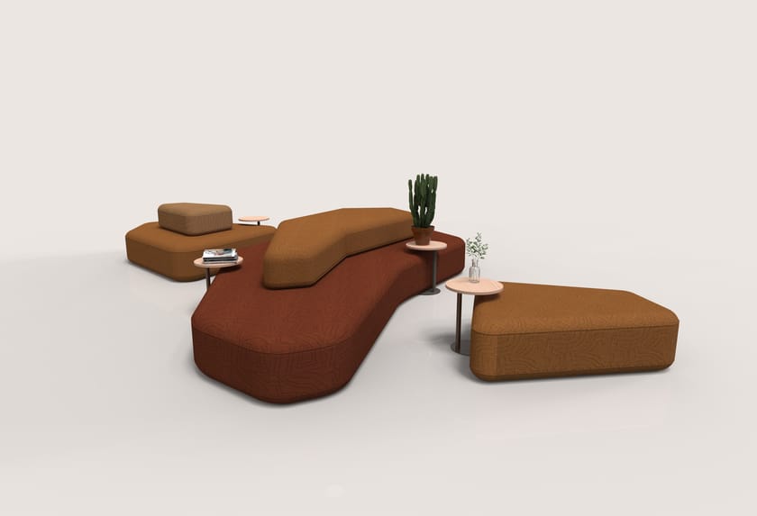 ISLAND SOFA Modular sectional fabric sofa By Addon Furniture | design ...