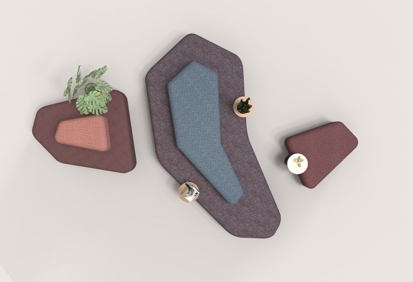 ISLAND SOFA Modular fabric sofa By Addon Furniture | design Koen Vorst