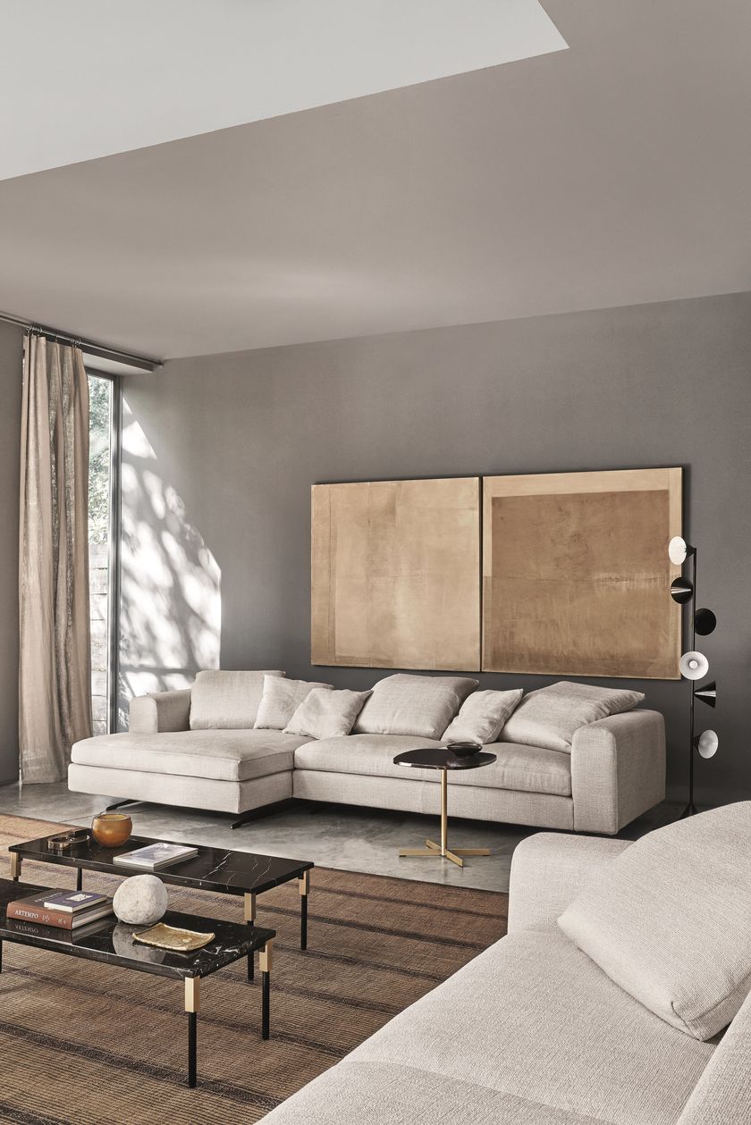 ISLAND | Square coffee table Island Collection By arflex design Ellen Bernhardt, Paola Vella