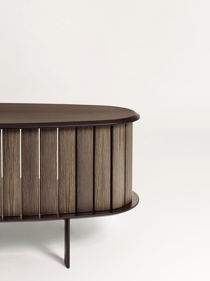 ISLANDS Double-sided wooden sideboard By Living Divani | design Stephen ...