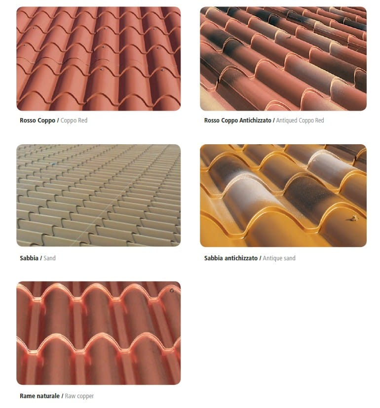 ISOCOPPO Pannello metallico coibentato per copertura By Alubel