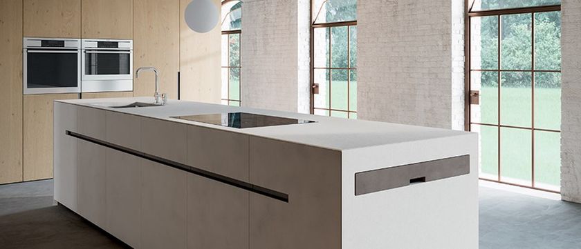 ISOLA EASY Kitchen unit By Elmar | design Palomba Serafini Associati