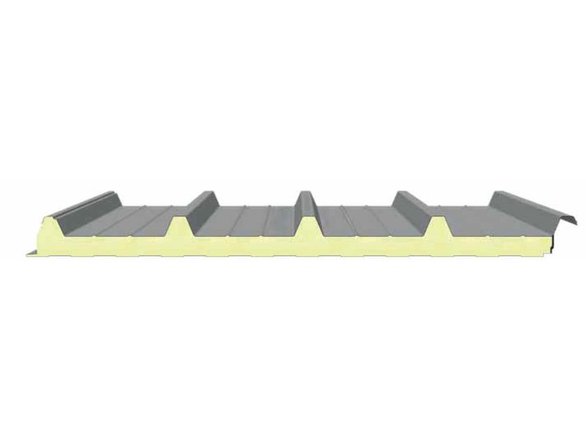 Pannello con lamiera zincata interna rivestita in PVC per ambienti agro ...