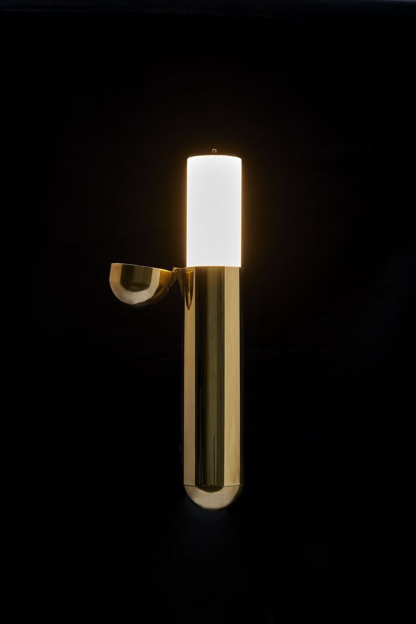 ISP Brass wall lamp By DCWéditions | design Ilia Potemine