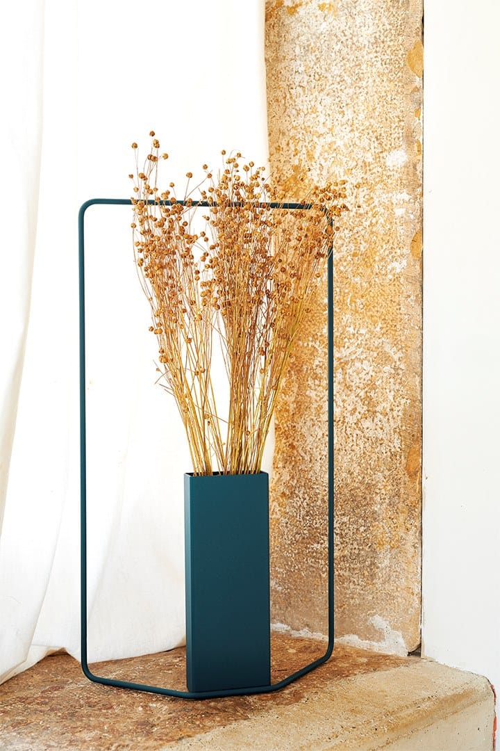 ITAC | Rectangular vase Stem rectangular steel vase By Fermob