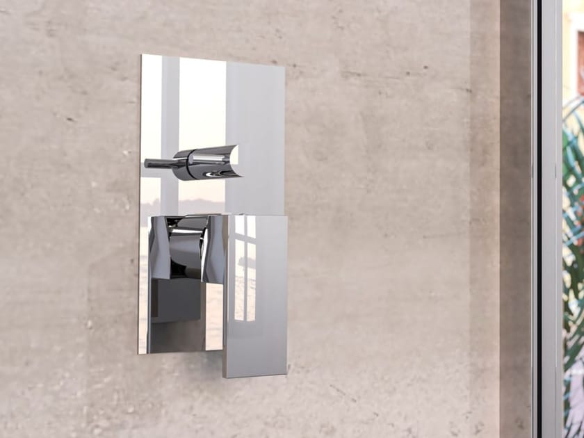 ITALIA R | Miscelatore per doccia con piastra By Ercos | Ponsi