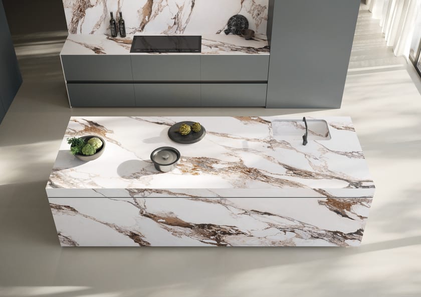 CALACATTA PINK Pavimento/rivestimento antibatterico in gres ...