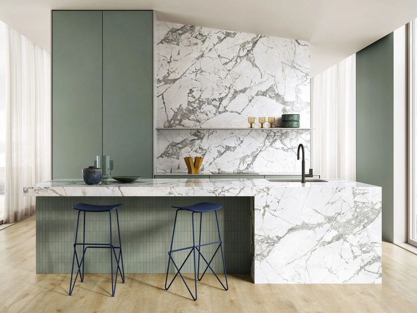 INVISIBLE GREY Antibacterial porcelain stoneware wall/floor tiles By ...